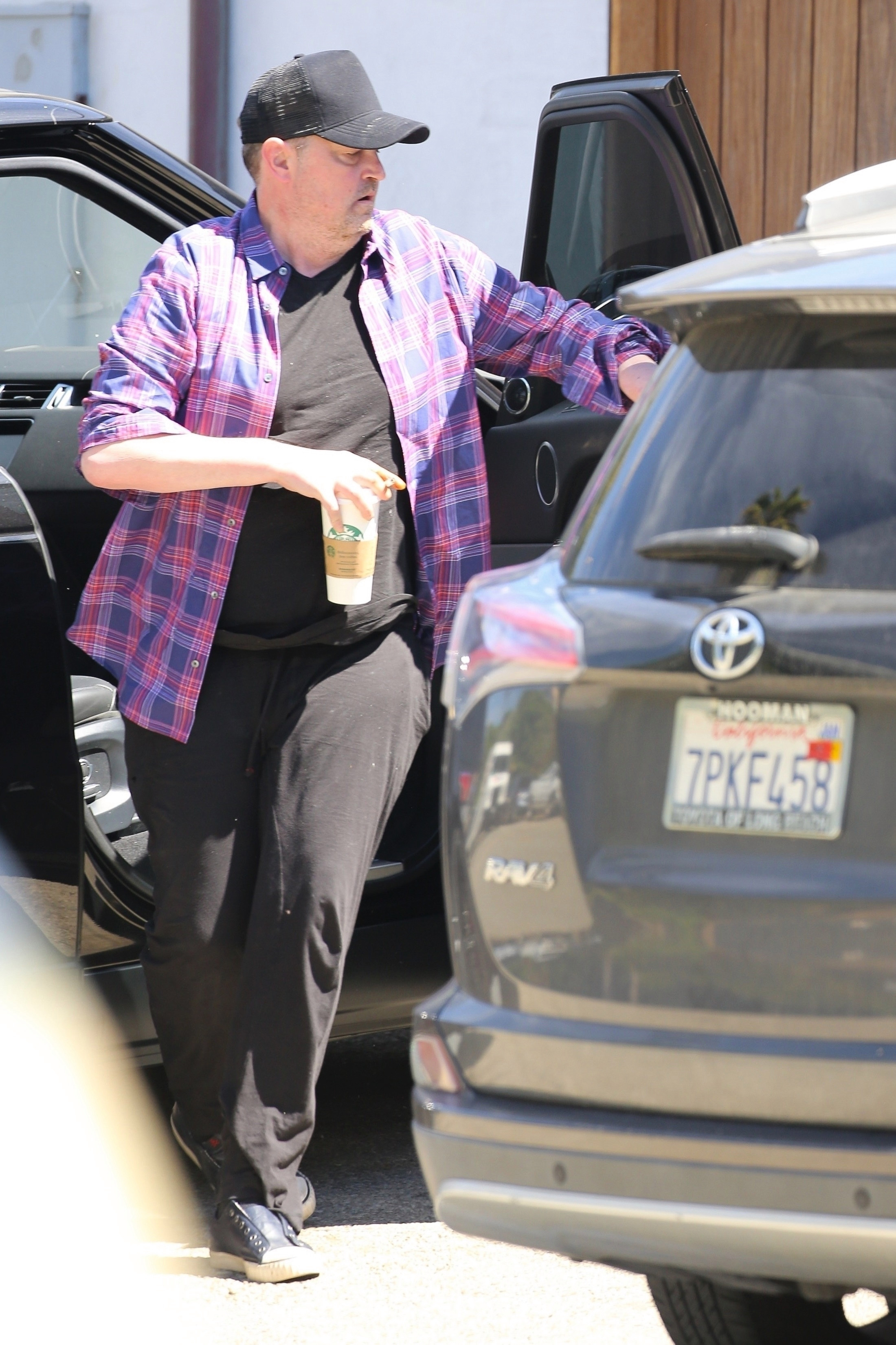 Matthew Perry grabs coffee in Malibu and more star snaps