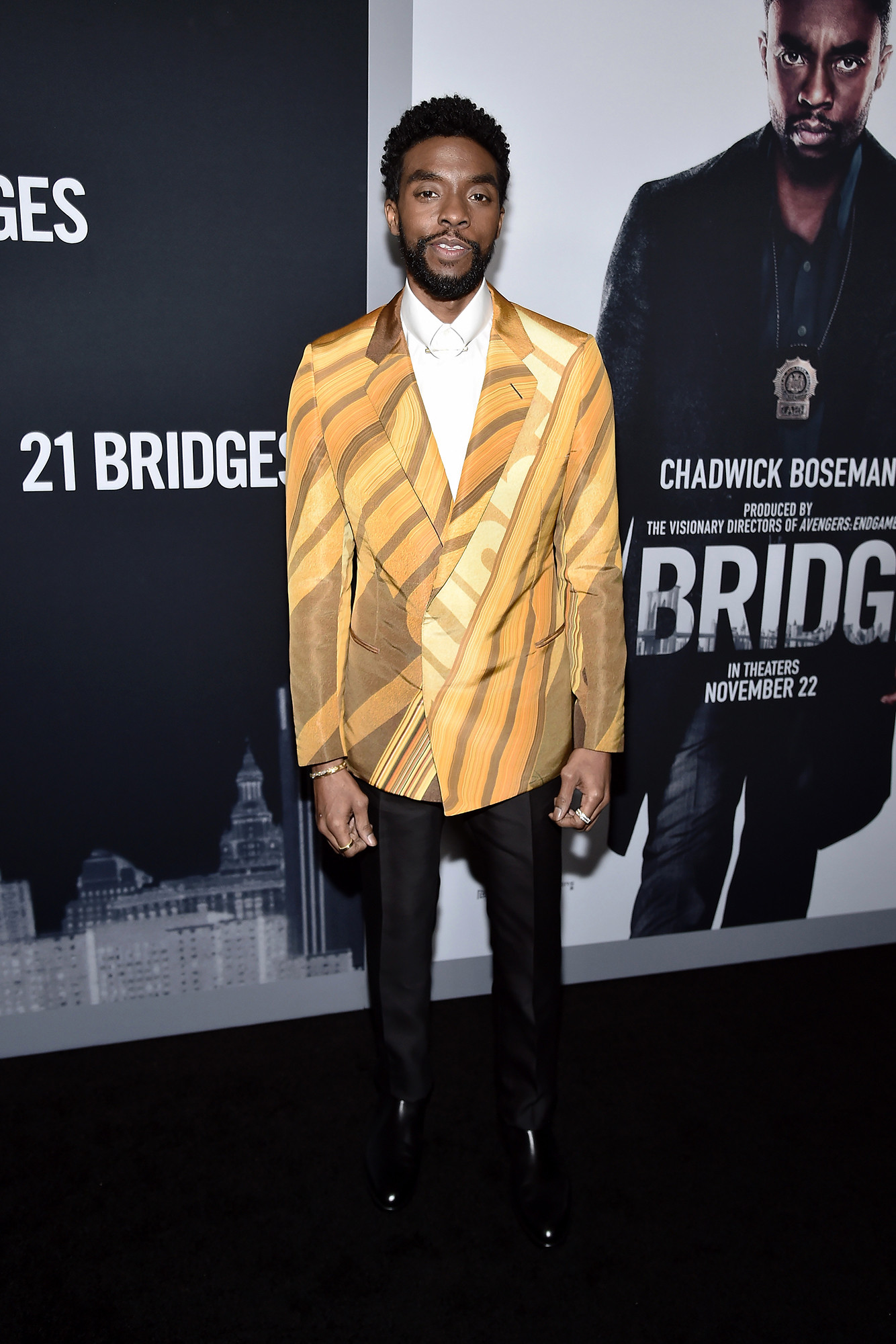 Remembering Chadwick Boseman, a true king of the red carpet