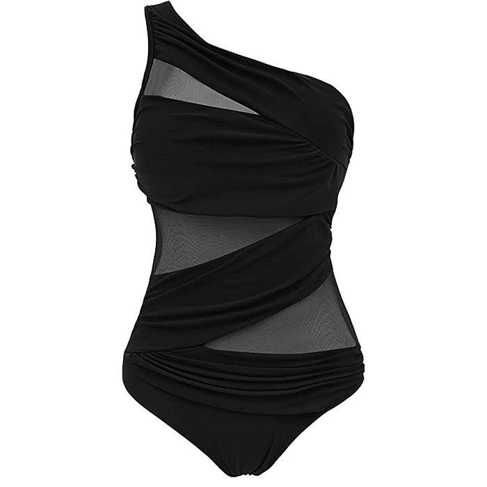 11 Mesh One-Piece Swimsuits That Are Equally Flirty and Flattering